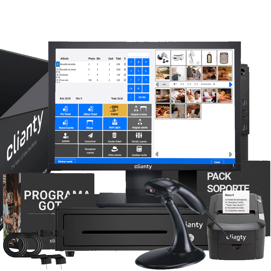 ️Descubre el TPV Masajes para tu salón de masajes